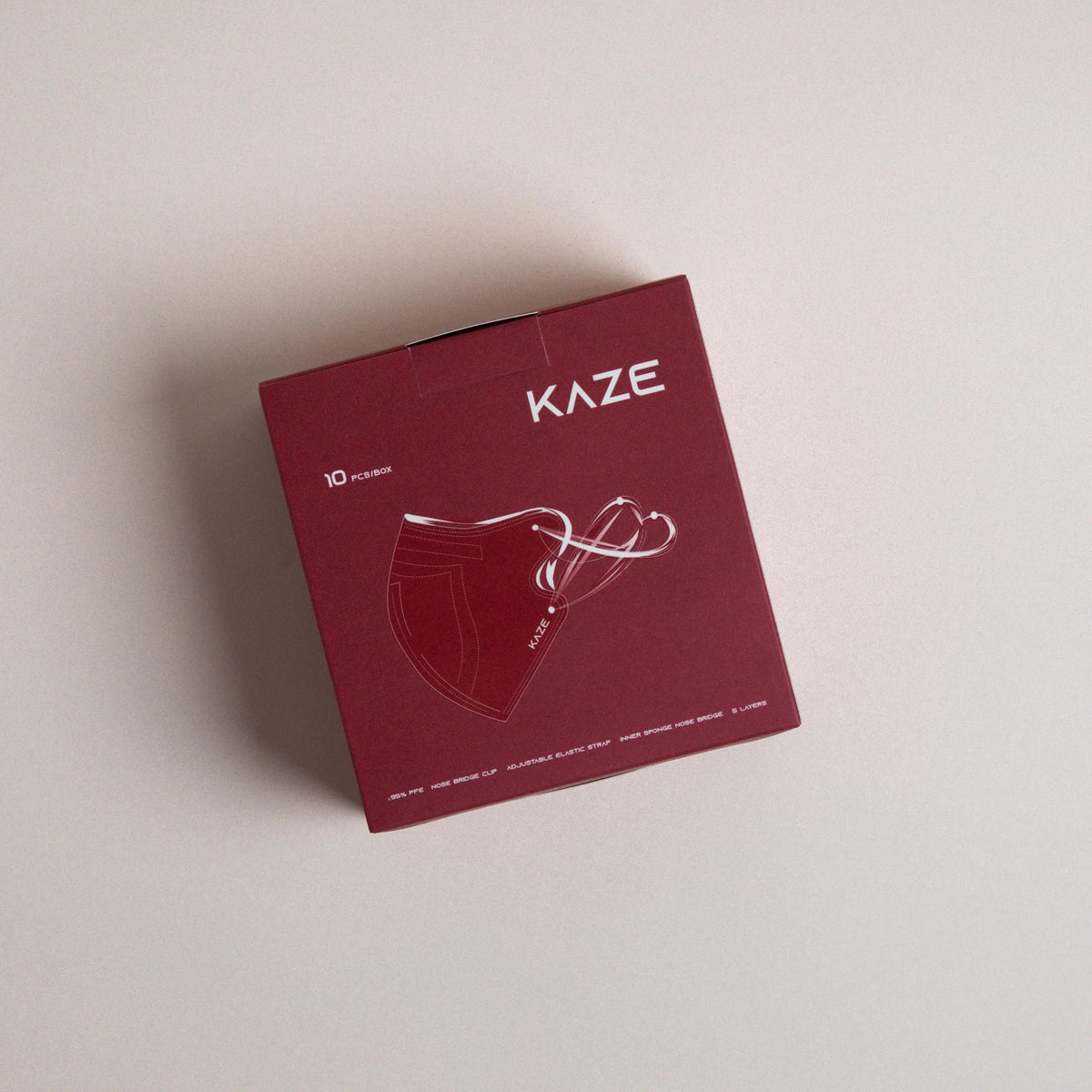 KAZE Masks - Mini Maroon – HRK CARE